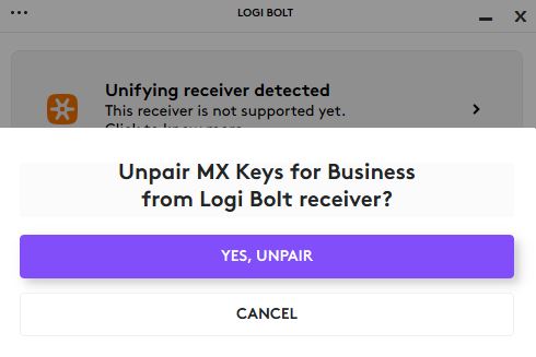 How to pair and unpair a Logi Bolt keyboard using the Logi Bolt app ...